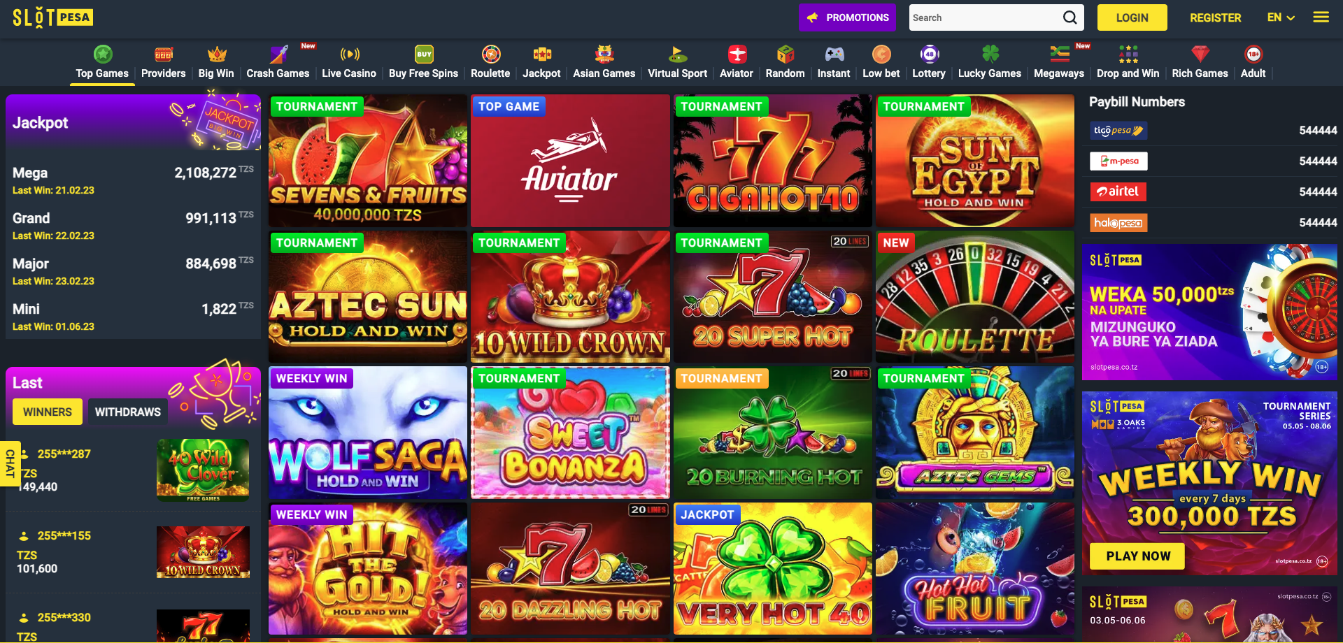 SlotPesa Casino Tanzania Review & Bonus Offer 2025 - Casino Bonus Tanzania